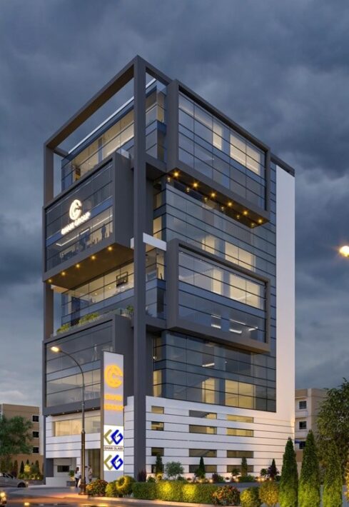 GHANI GROUP OFFICE BUILDING GARDEN TOWN LAHORE – A Qayyum Architect